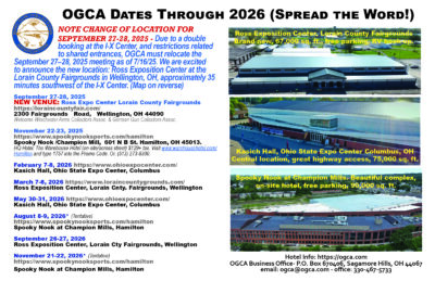 OGCA Events – Ohio Gun Collectors Association